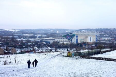 UK snow maps show 22 counties in England blanketed as -7C freeze hits ...